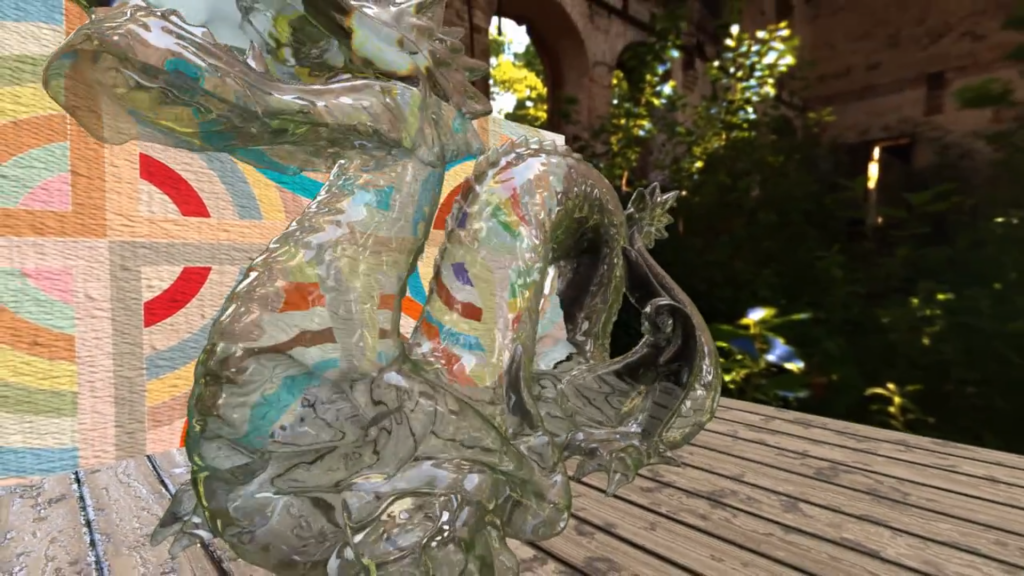 Screen Space Refraction in WebGL